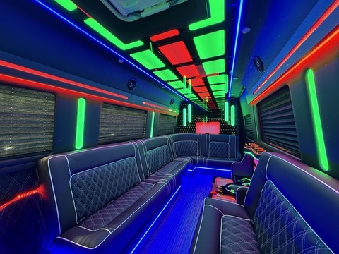 Mercedes-Benz Sprinter Limousine for Luxury Rides 2024